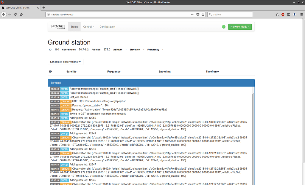 How to do some client adjustments - SatNOGS - Libre Space Community