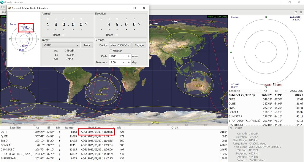 Gpredict time mismatch problem? - Gpredict - Libre Space Community