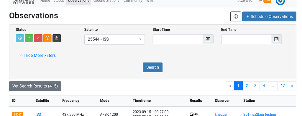 SatNOGS Network - New Vetting Process - Software - Libre Space Community