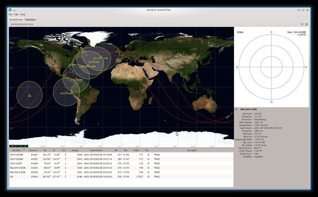 Gpredict and decayed indicator - Gpredict - Libre Space Community